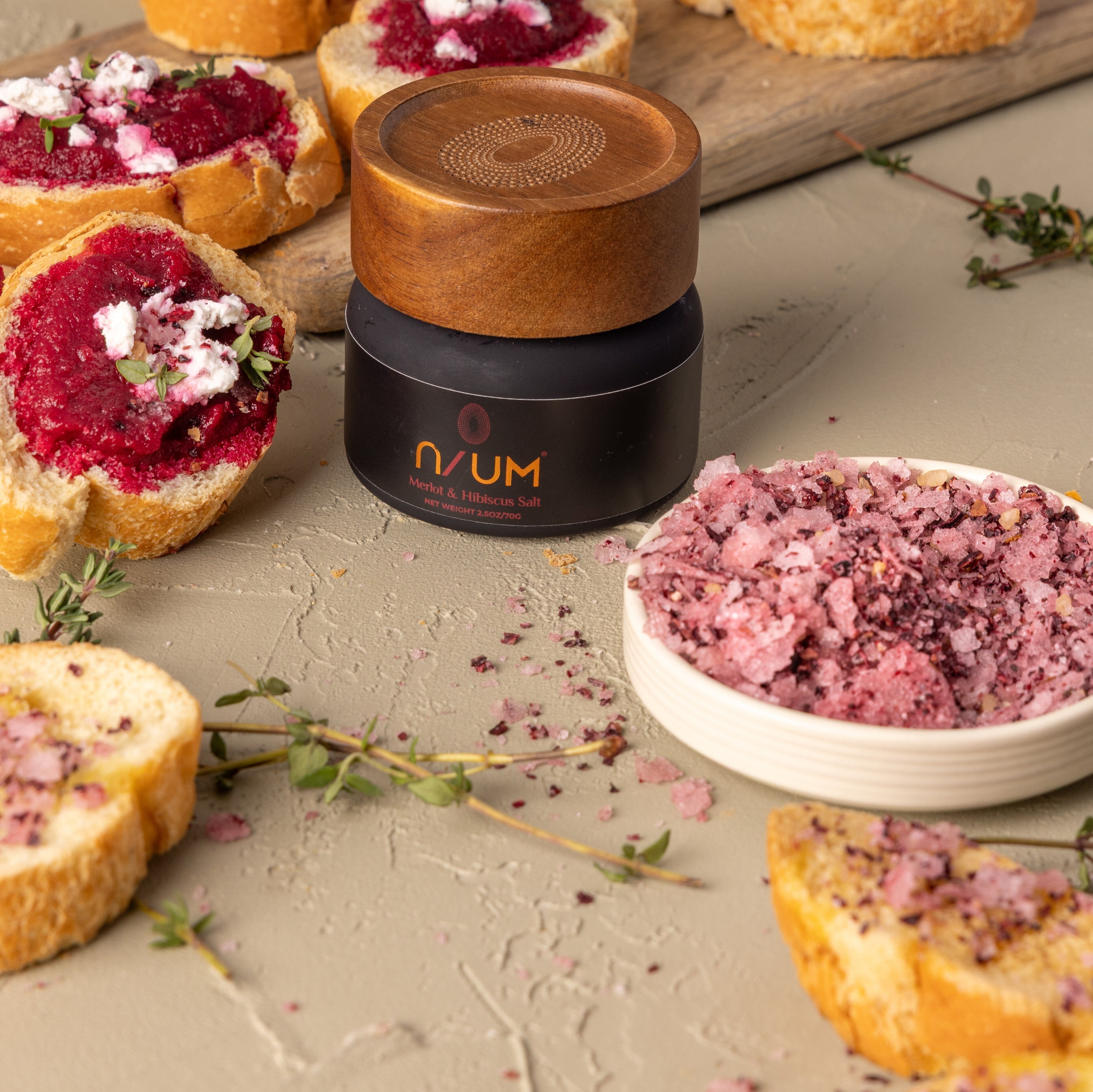 The Bold Bloom: Cooking with Hibiscus Salt– n/um