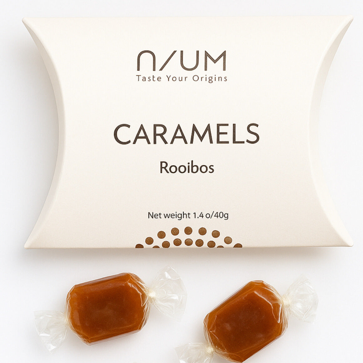 Rooibos Caramel – Gourmet Tea-Infused Caramel | n/um